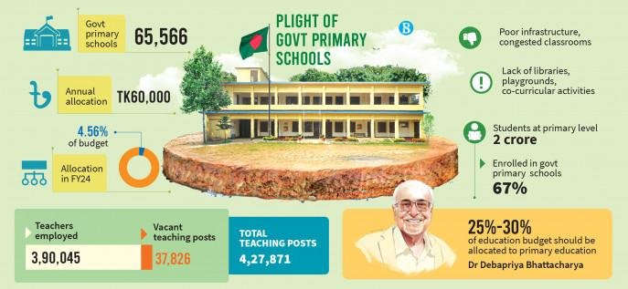How govt primary schools become 'schools of the poor' | CPD