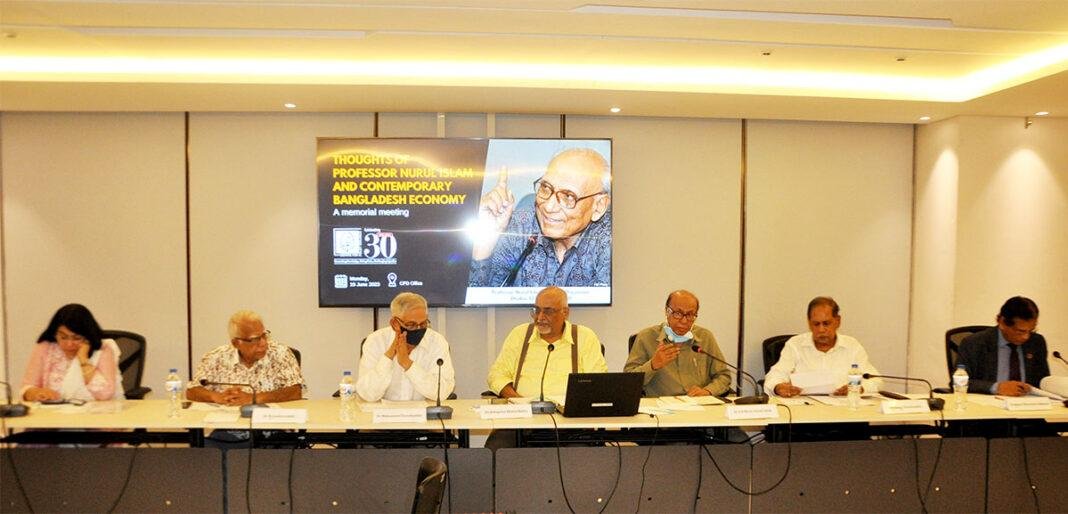 Thoughts of Professor Nurul Islam and Contemporary Bangladesh Economy | CPD