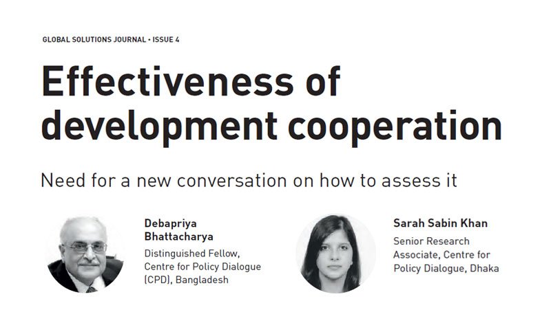 Effectiveness of development cooperation: Need for a new conversation ...